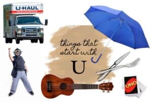 Show and Tell Letter U: 40 Unbelievably Good Ideas - Discover Childhood