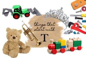 Show and Tell Letter T: 80+ Terrific Ideas - Discover Childhood