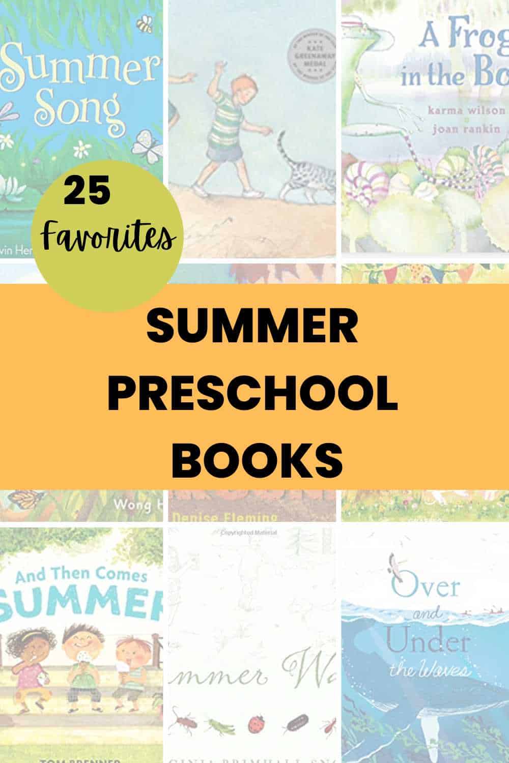 Summer Books for Preschoolers that Really Shine! - Discover Childhood
